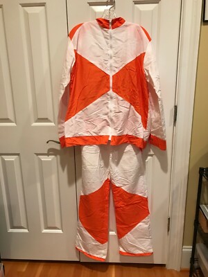 Two Orange and White Small Adult Hip Hop Costumes From Marcea | eBay