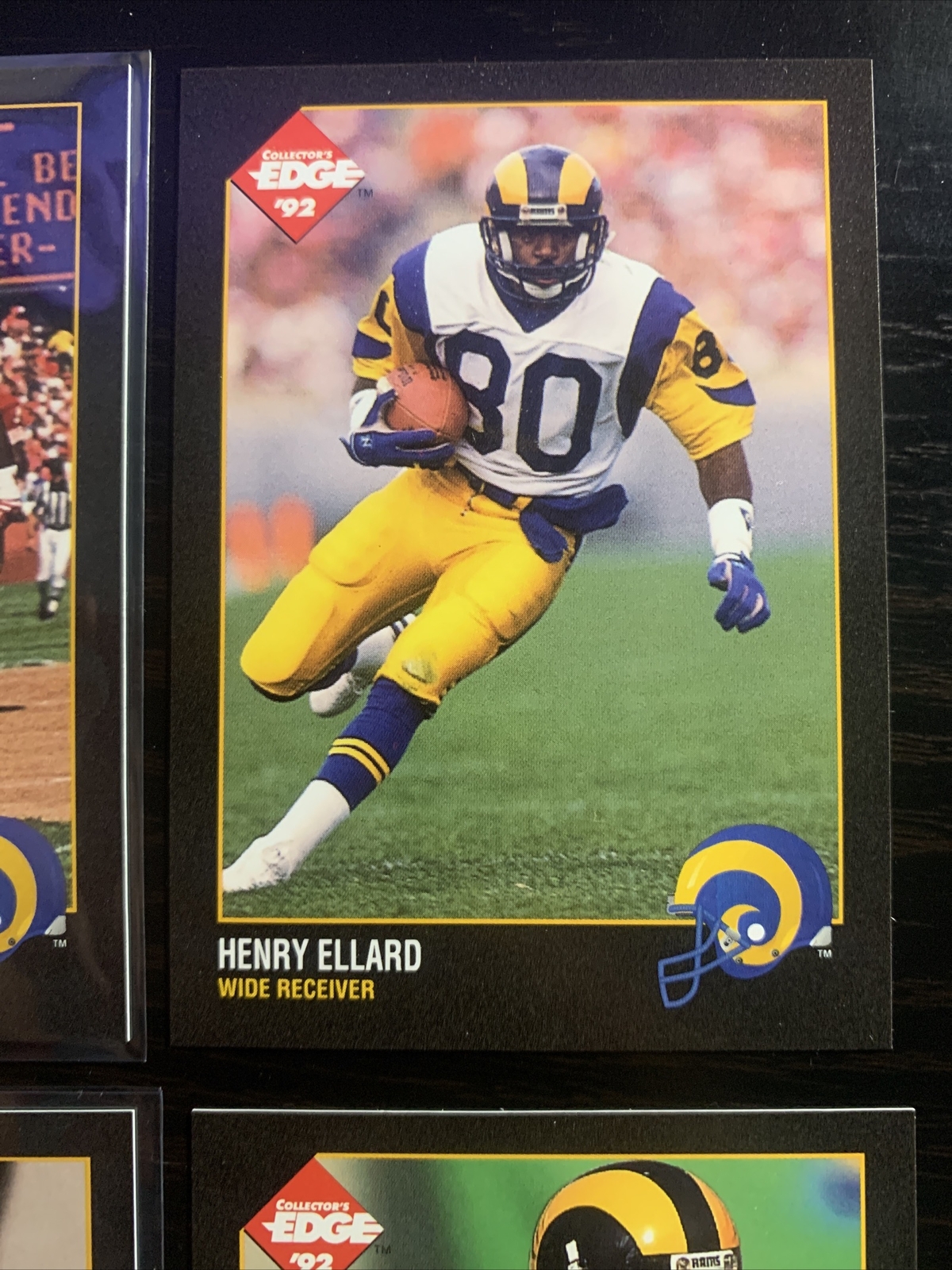 Read 1992 Collectors Edge Los Angeles Rams Team Set Willie Flipper ...