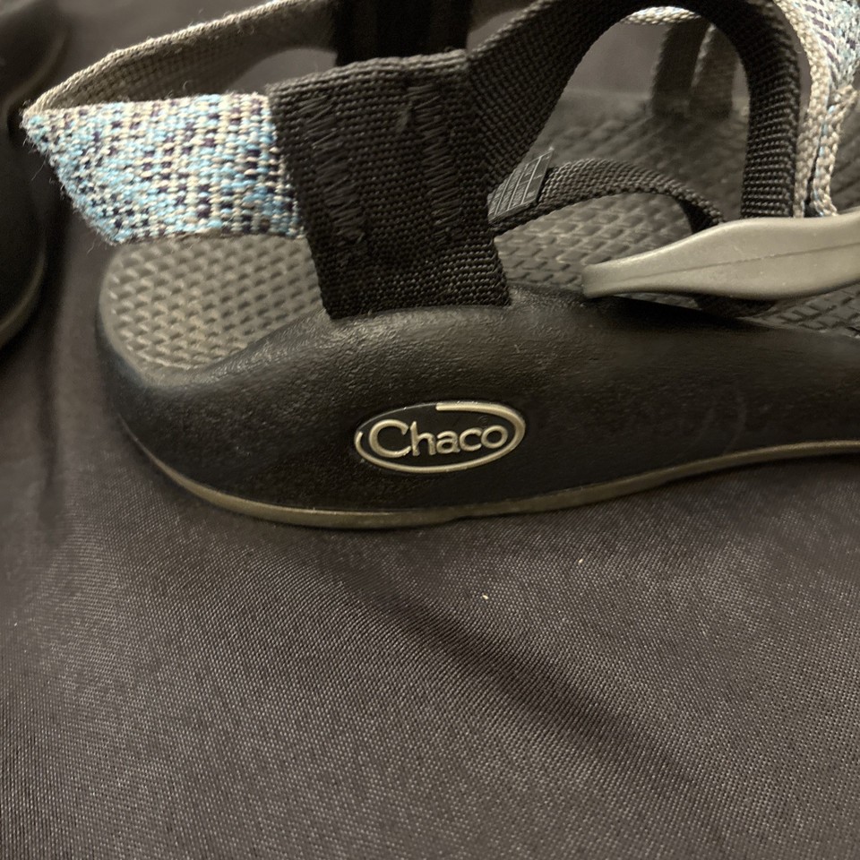 Chaco ZX/2 Sports Women’s Size 7 Double Strap Toe Loop Blue/Grey ...