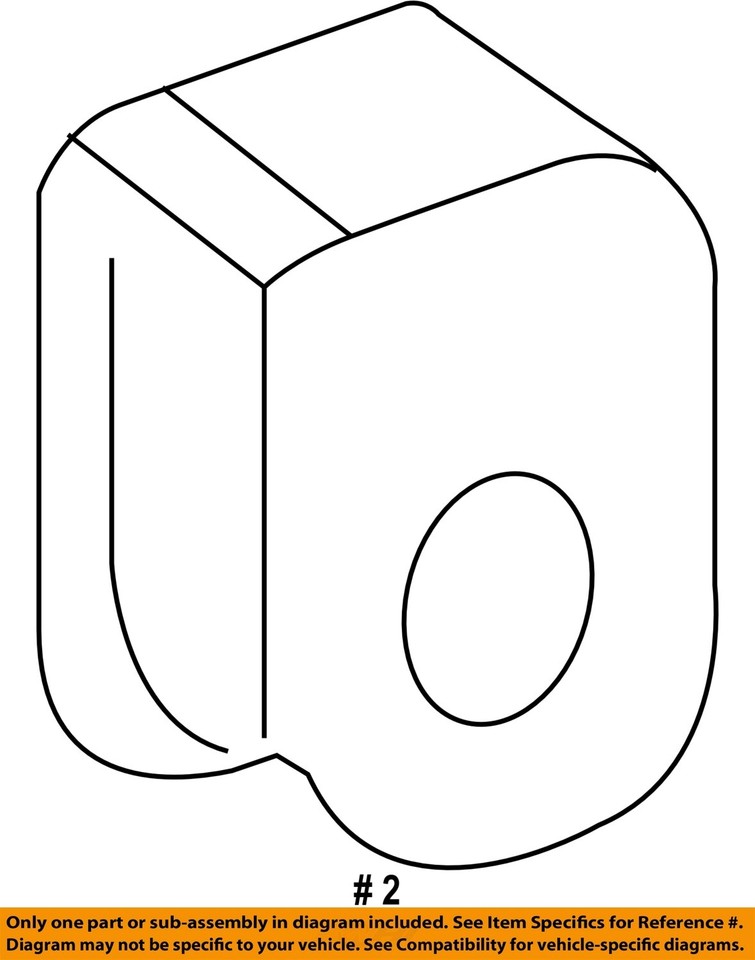 FORD OEM 2017 F-250 Super Duty Stabilizer Bar-Stabilizer Bar Bushing ...