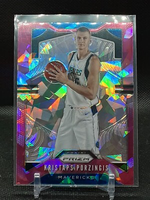 KRISTAPS PORZINGIS 2019-20 PRIZM PINK ICE MAVERICKS O2 | eBay