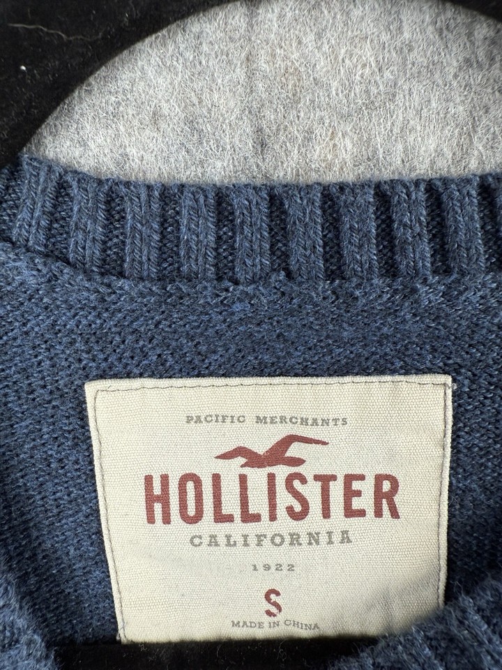 Hollister Mens Small Pacific Merchants Pullover Aztec Grandpacore Fall ...