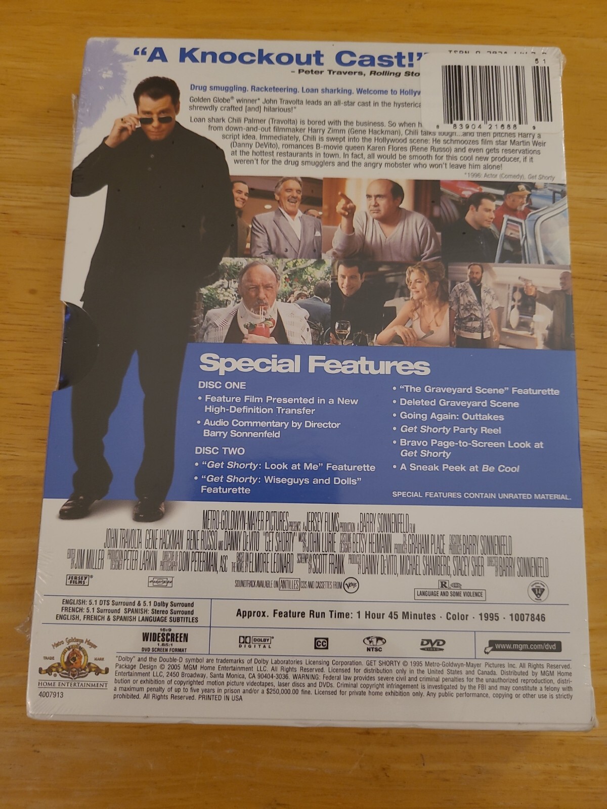 GET SHORTY 2 DISC SET COLLECTORS EDITION FACTORY SEALED (DVD 1995) | eBay