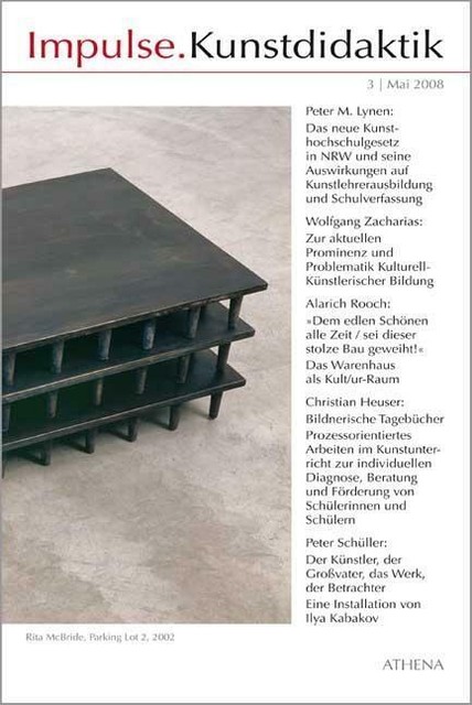 Impulse.Kunstdidaktik 03 von Rolf Niehoff Kunibert Bering (2008 ...