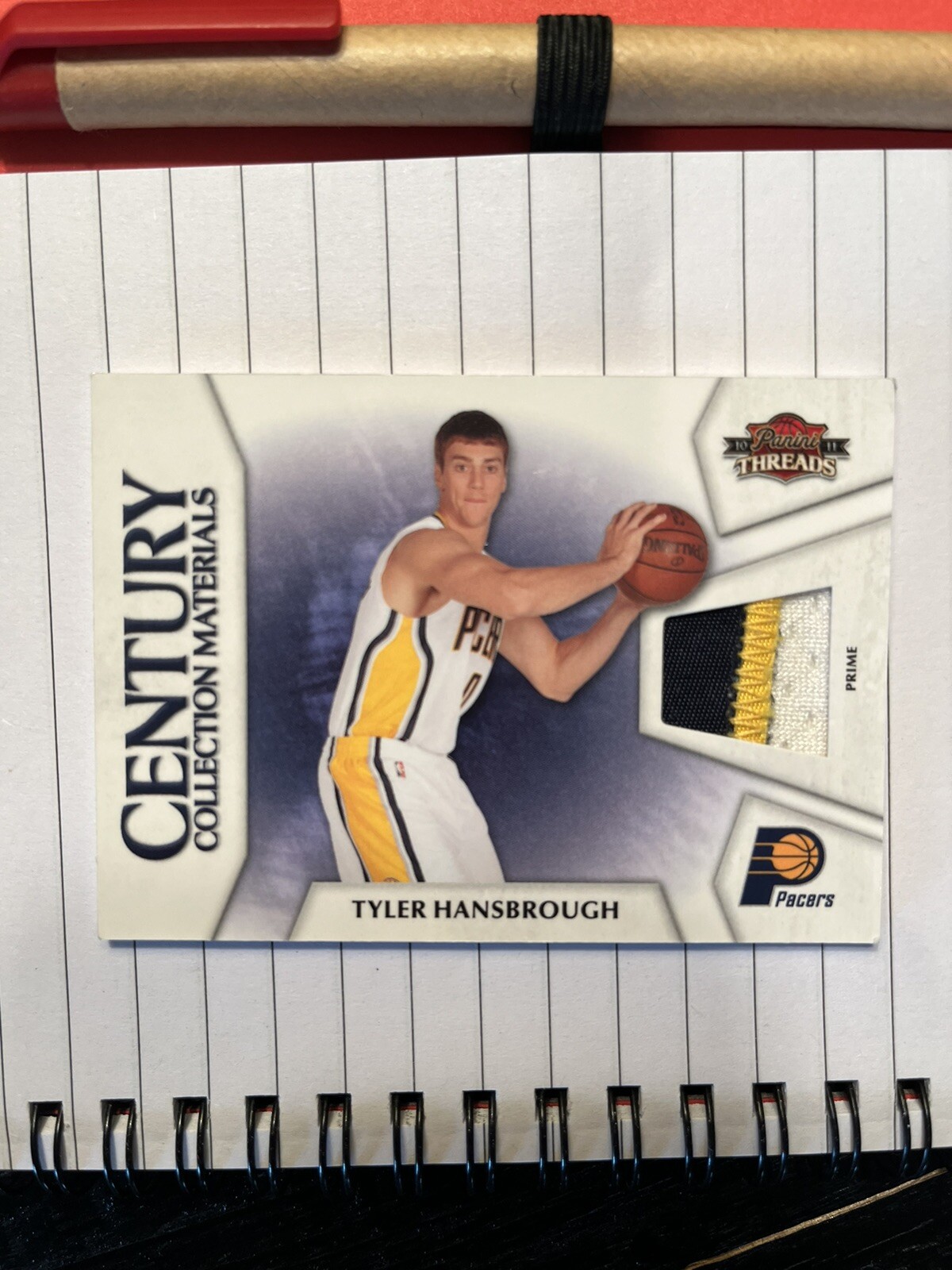 tyler hansbrough jersey card 50/50!! | eBay