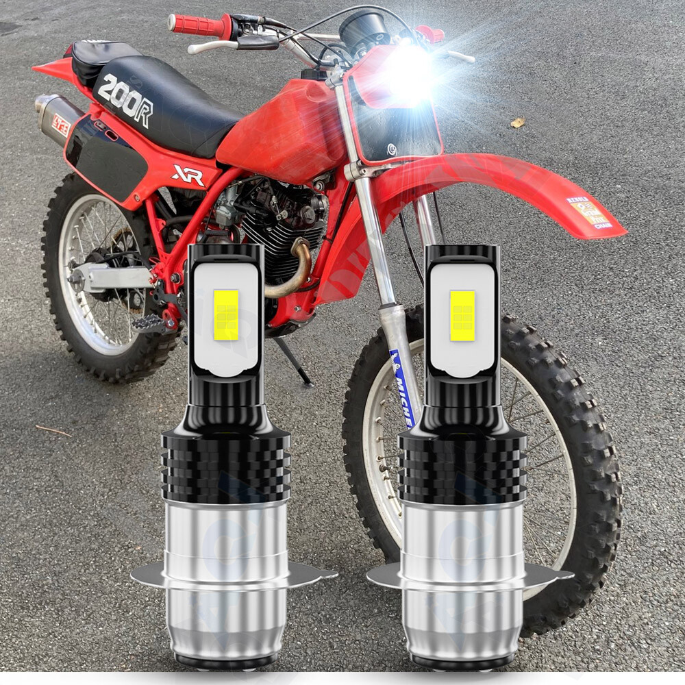 2 Super Brite LED light bulb for Honda XR200R XR250 XR400R XR600R ...