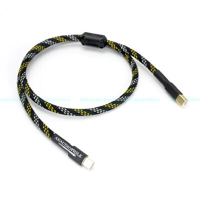 HiFi USB Type C To B Cable USB C To B Audio Data Cable DAC Mobile Phone ...