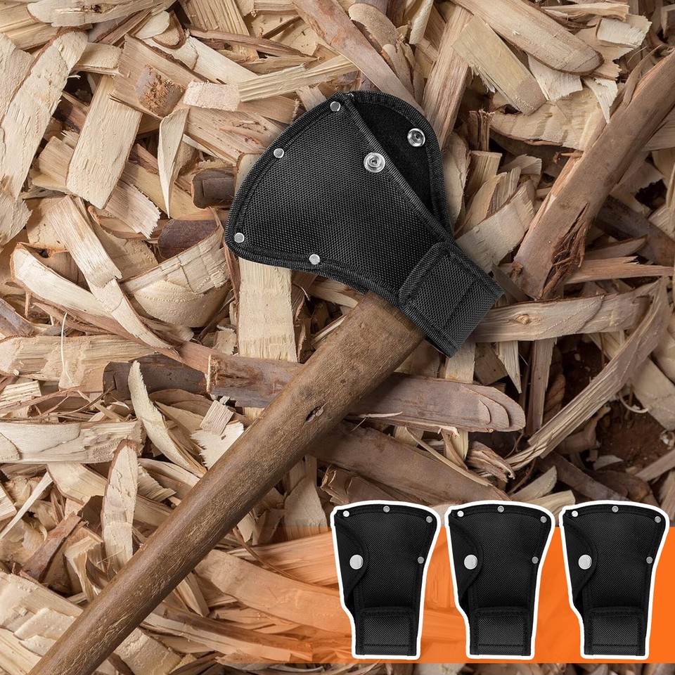 3Pcs Hatchet Sheath Nylon Axe Head Cover Portable Hatchet Blade ...