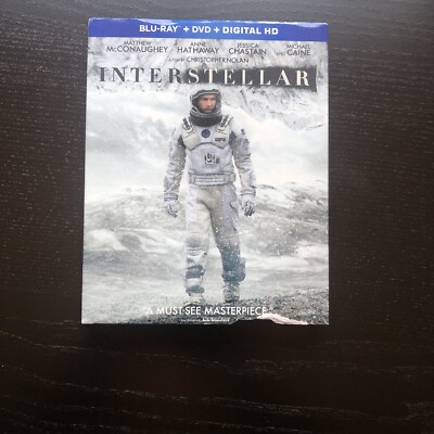 Interstellar (Blu-ray/DVD, 2015, 2-Disc Set, Includes Digital Copy ...
