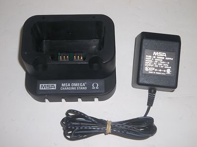 MSA Omega Charging Stand and Plug-In Power Supply 633548 JW-75401-N | eBay