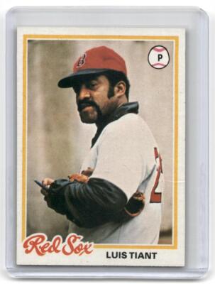 Luis Tiant 1978 Topps #345 - K4654 | eBay