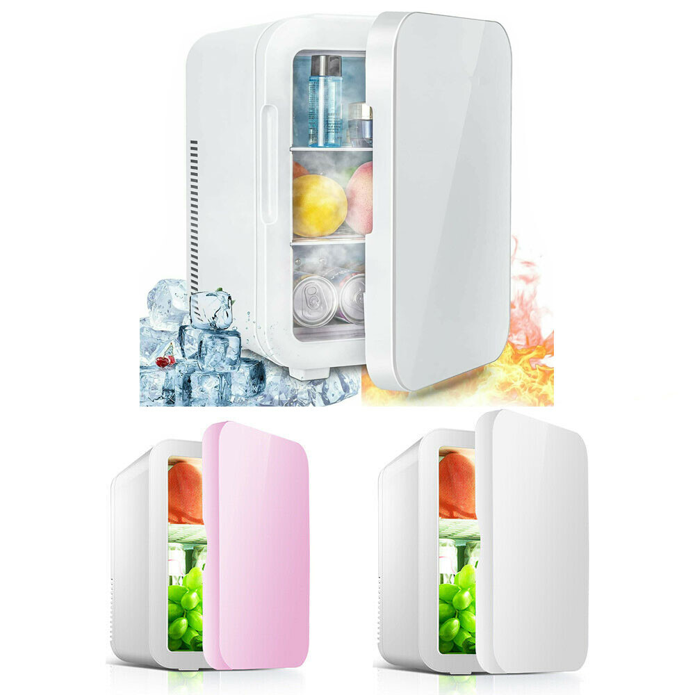 Portable Mini Fridge Table Top Electric Small Cooler Bedroom Ice Box ...
