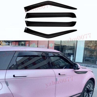 18-22 For Land Rover Range Rover Velar Smoke Black Window Visor Vent ...