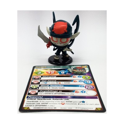 Japanime Krosmaster Figures No Code Dark Heroes -Katar NM | eBay