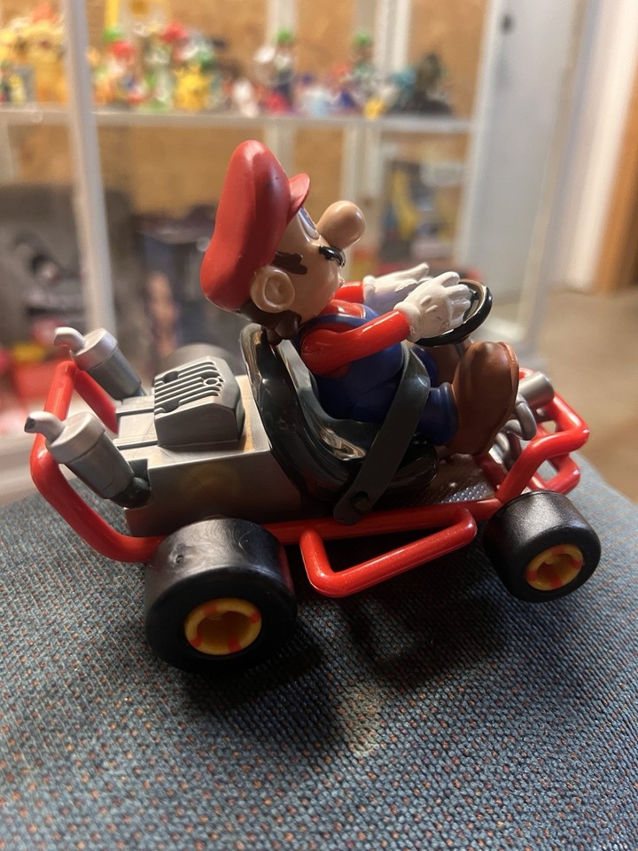 Mario Kart Toybiz Nintendo 64 N64 Windup Toy Biz Super Mario Racer Cart ...
