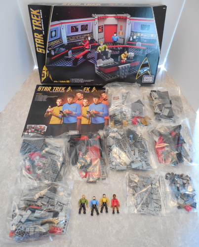 MEGA BLOKS - STAR TREK #DPH82, U.S.S. ENTERPRISE BRIDGE, NEW IN OPEN ...