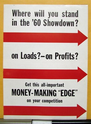 1960 White Truck Model 5400 4400TDL 9064 Showdown Sales Mailer | eBay
