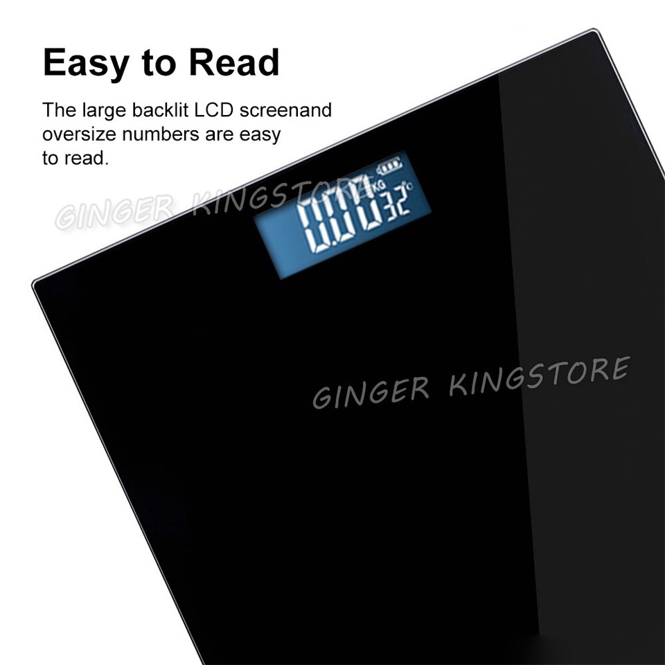 Electronic Bathroom Scales Body Baby Weight Scale Watchers 180Kg Gym ...