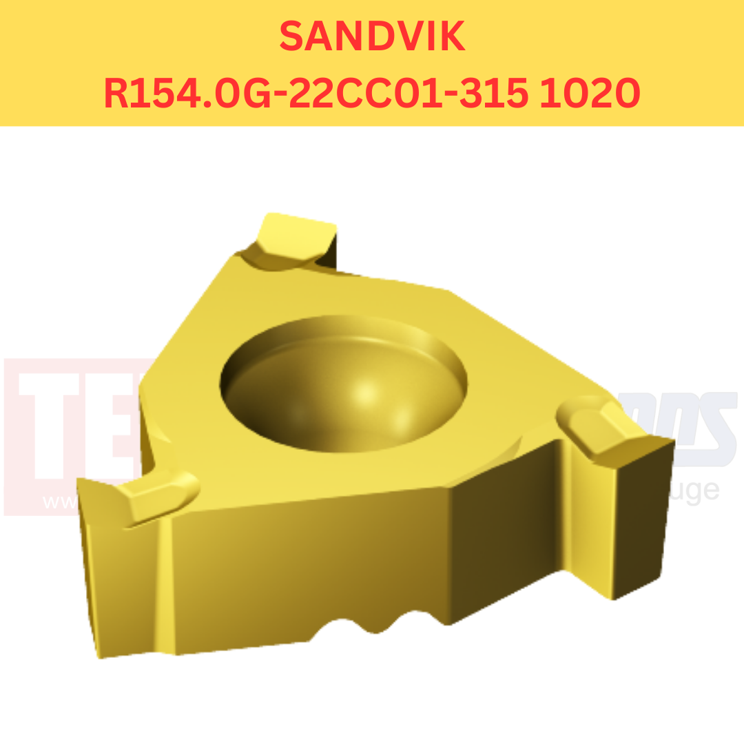 2 x SANDVIK R154.0G-22CC01-315 1020 für 3,15 mm SEEGER-Ring-Nuten nach ...