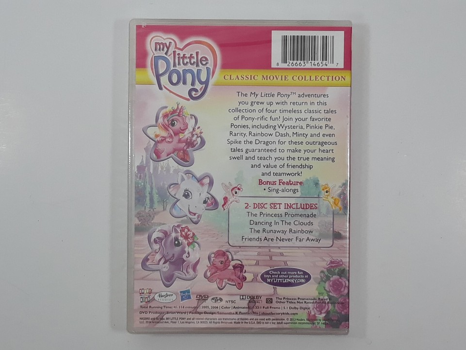 My Little Pony: Classic Movie Collection - 4 Movies (2-Disc DVD Set ...
