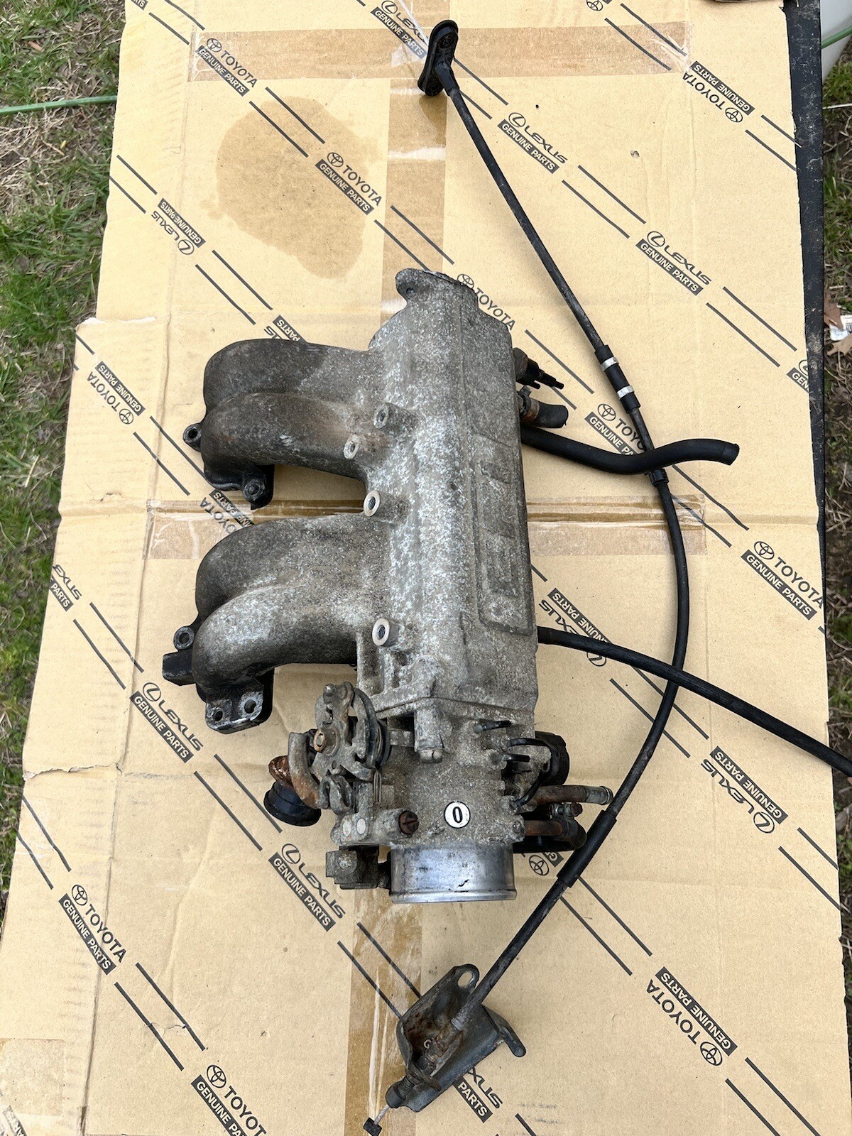 Toyota 22re Upper Intake Manifold Throttle Body 4runner Pickup 89-95 ...