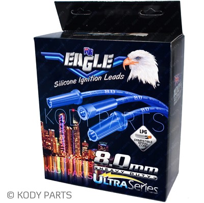 EAGLE IGNITION LEADS - for Mitsubishi Galant GA 1.3L, 1.5L (4G30, 4G31 ...