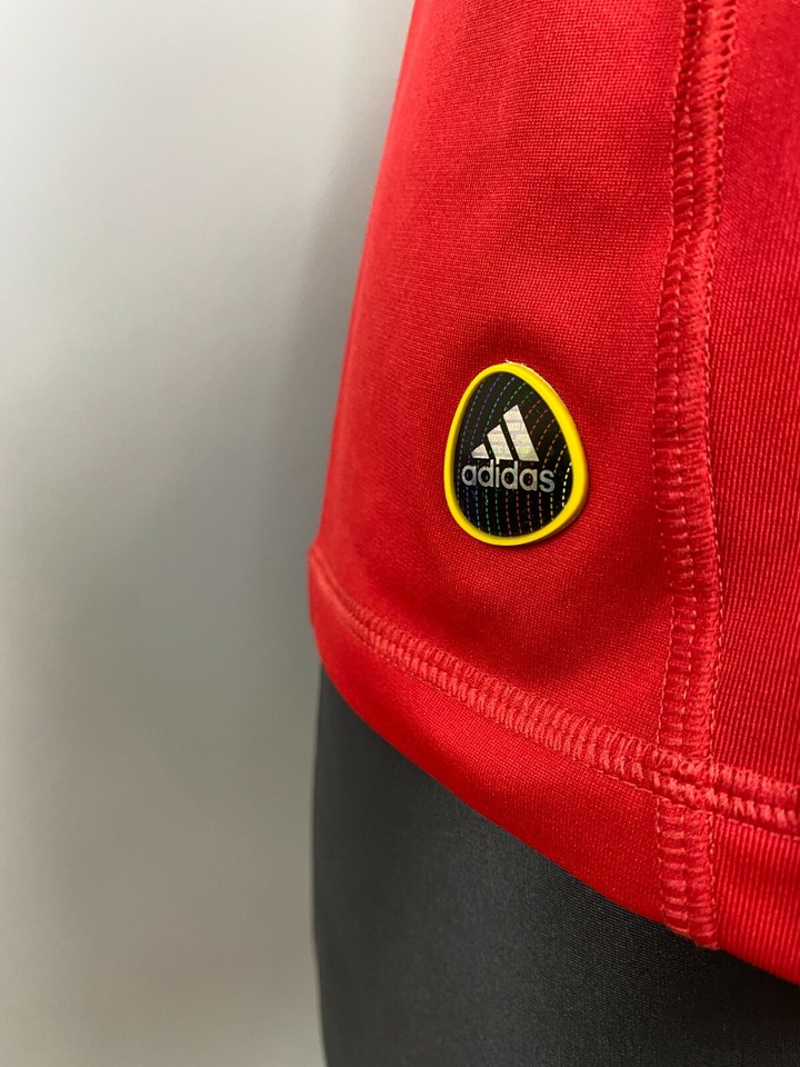 SPAIN 2010 2011 HOME SHIRT FOOTBALL SOCCER JERSEY ADIDAS P47902 MENS ...