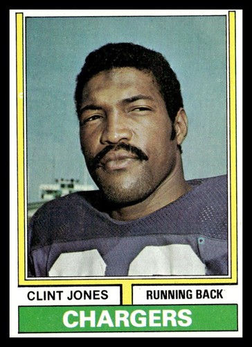 1974 Topps Clint Jones #254 C1 | eBay