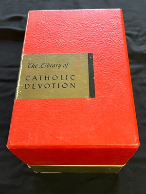Library of Catholic Devotion Gold 1958 Catholic Press Box Set | eBay