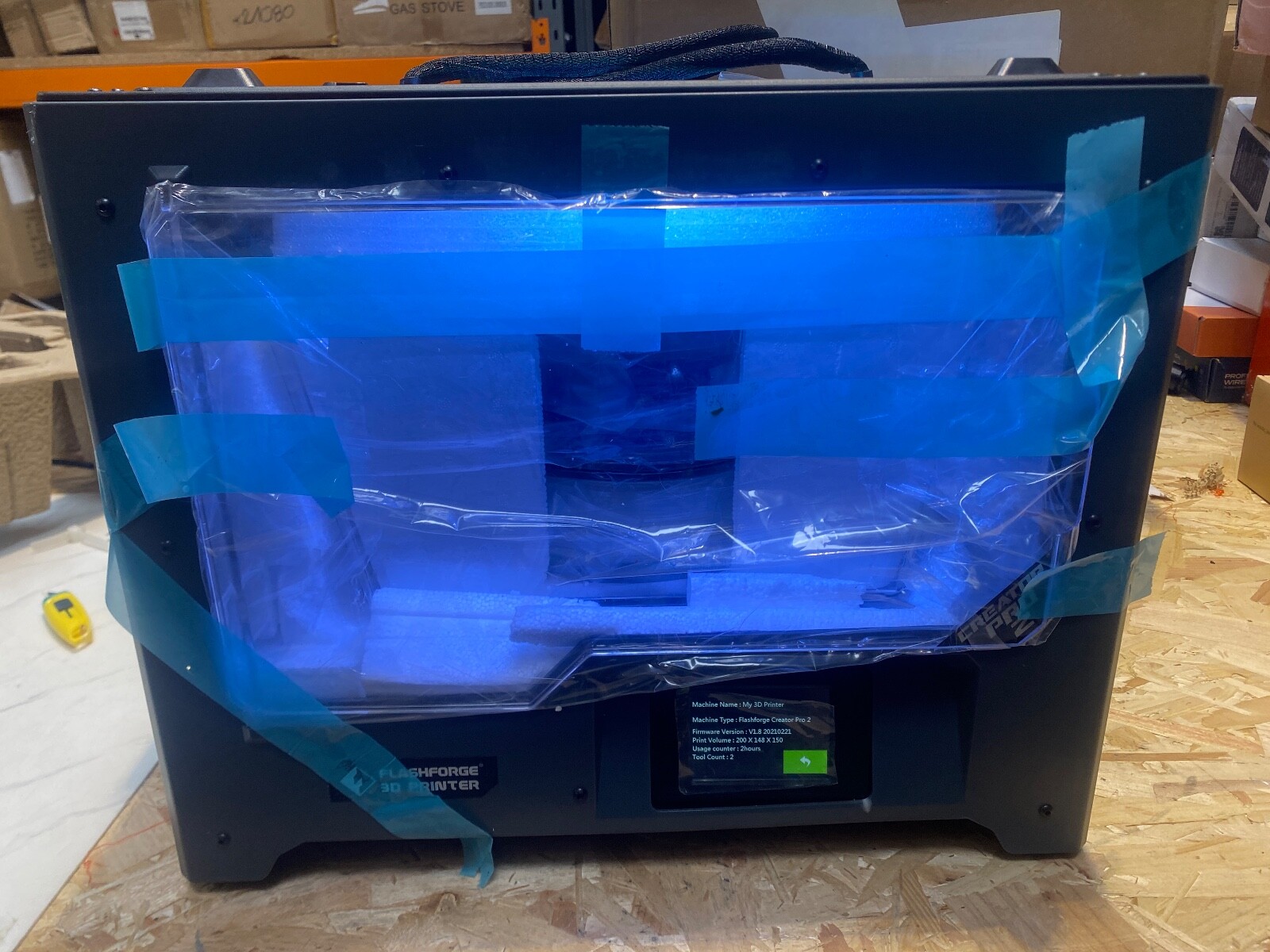 FLASHFORGE 3D Printer Creator Pro 2 | Grelly UK