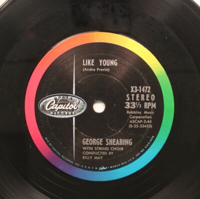 Jazz Compact 33 45 George Shearing - Like Young / Autumn Leaves On ...