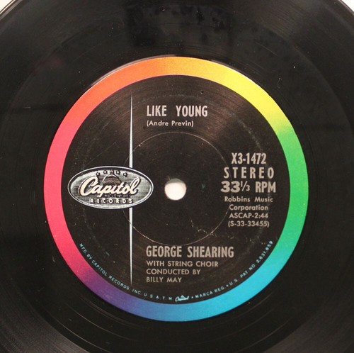 Jazz Compact 33 45 George Shearing - Like Young / Autumn Leaves On ...