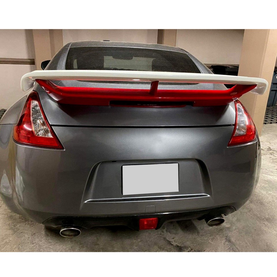 KUAFU Rear Trunk Lip Spoiler Wing Painted For 09-21 Nissan 370Z Nismo ...