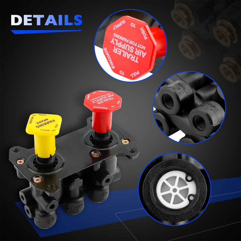 800519 MV-3 Dash Air Brake Control Valve Fit for Freightliner Kenworth ...