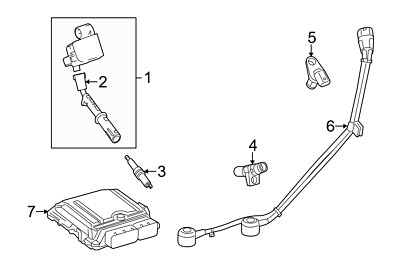 GENUINE MERCEDES Camshaft Position Sensor 2769050900 / A2769050900 | eBay