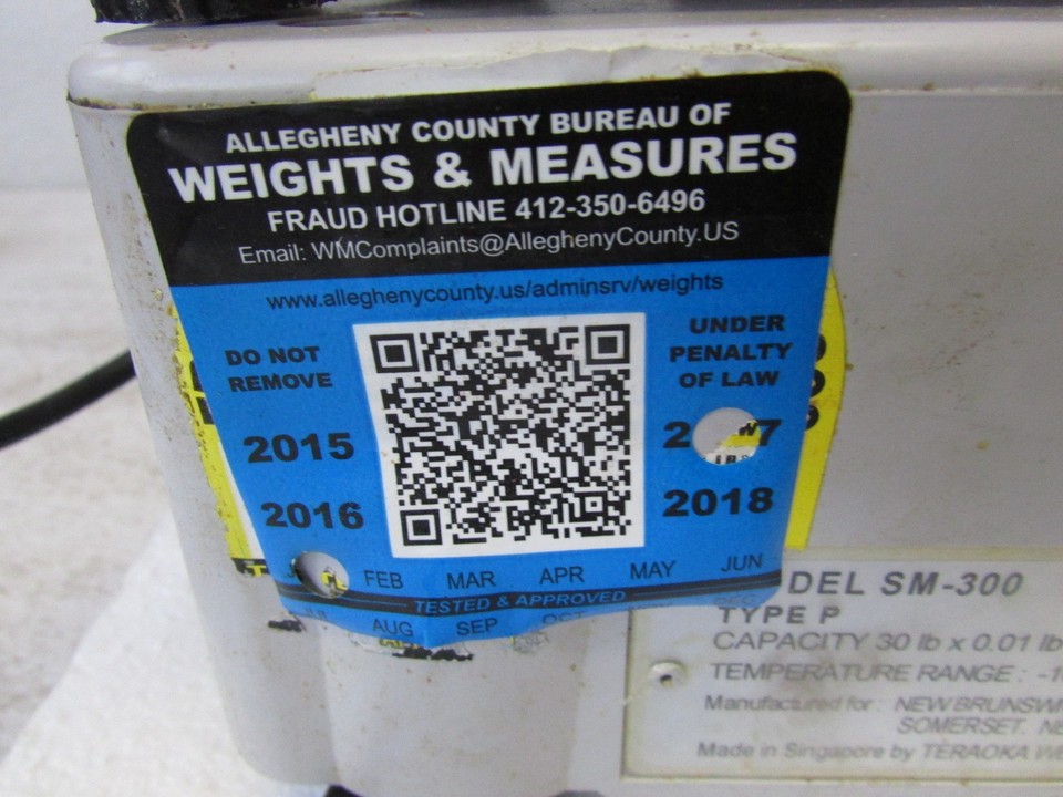 DIGI SM-300 Grocery Deli Meat Scale w/ printer S-YC Digital Platform ...