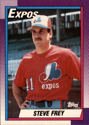 1990 Topps Steve Frey #91 Montreal Expos | eBay