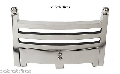 16" 40cm Bauhaus - Chrome Silver - Front / Fret for Gas or Electric ...