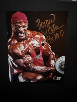 Ronnie Coleman Hot! autographed signed 8x Mr. Olympia 8x10 photo ...