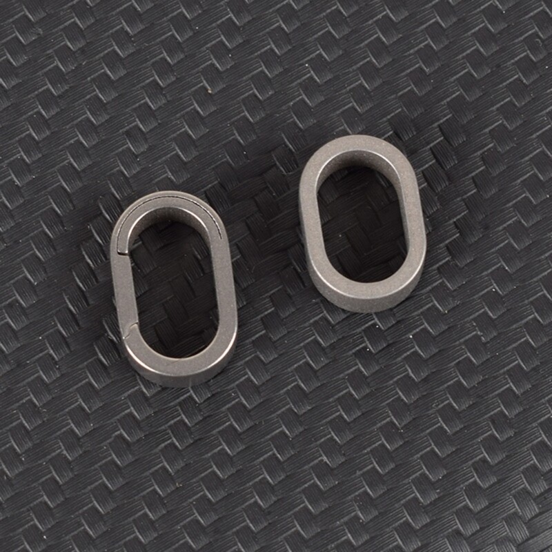 Titanium-alloy Key Chain Rings Heavy Duty Key Rings Quick Release Key ...