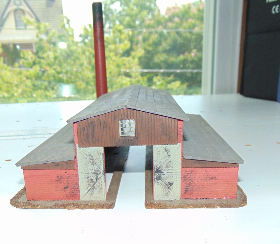 Pola N Scale Factory Building ,Assembled | eBay