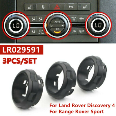 3X For Land Rover Discovery 4 /Range Rover Sport Air Conditioning Knob ...