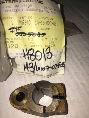 CAT Control Lever Pt# 9M-9643 CATERPILLAR ...