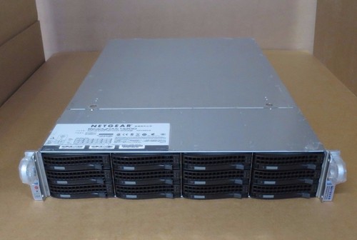 Netgear ReadyNAS 4200 iSCSI Network Attached Storage Array NAS 2U Rack ...