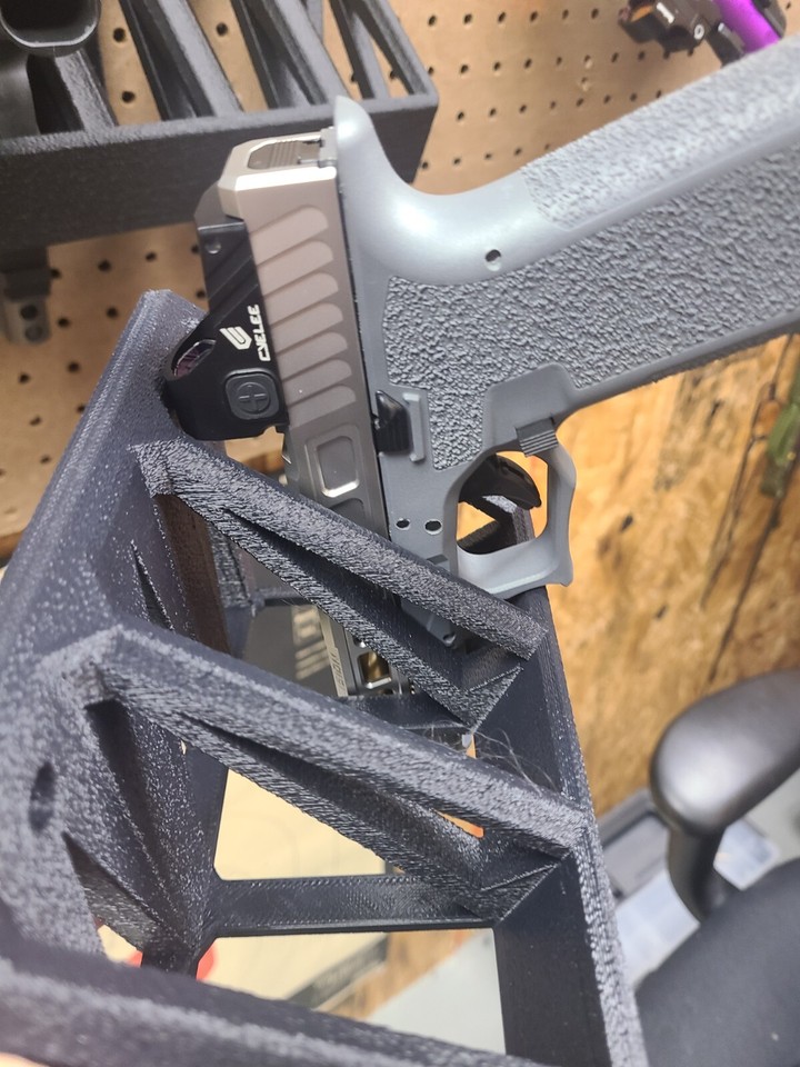 Wall mounted pistol rack for glock colt sig m&p ruger | eBay