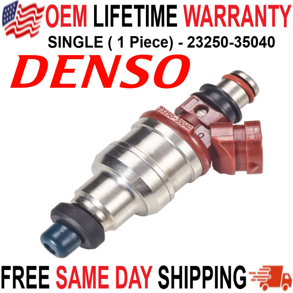 Genuine BRAND NEW Denso x1 Fuel Injector for 1989-1995 Toyota Pickup 2 ...