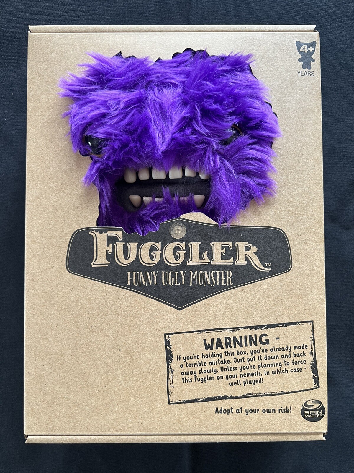 Count Fuggula Purple Fur Bat Wings Fuggler Spin Master Funny Ugly ...