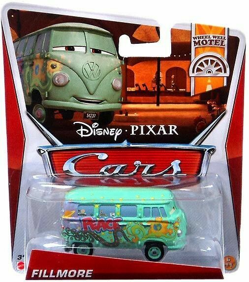Disney Pixar Cars Fillmore - Wheel Well Motel Collection 2013 Mattel #6 ...