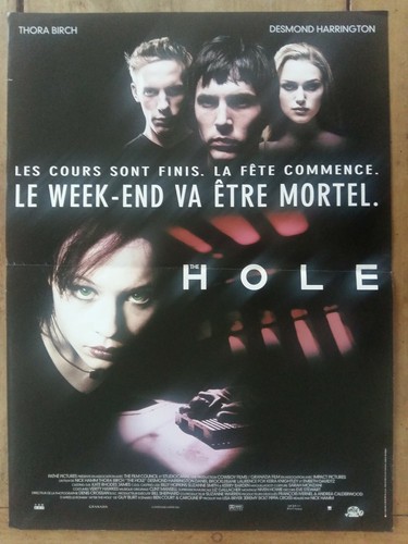 Affiche THE HOLE Thora BIRCH Desmond HARRINGTON Fantastique Thriller ...