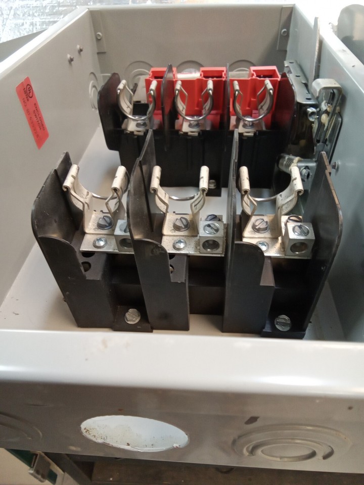 SIEMENS/HF362/DISCONNECT/SWITCH/60A/600A/3p/1R/INDOOR/ fusible/(GN1G6 ...